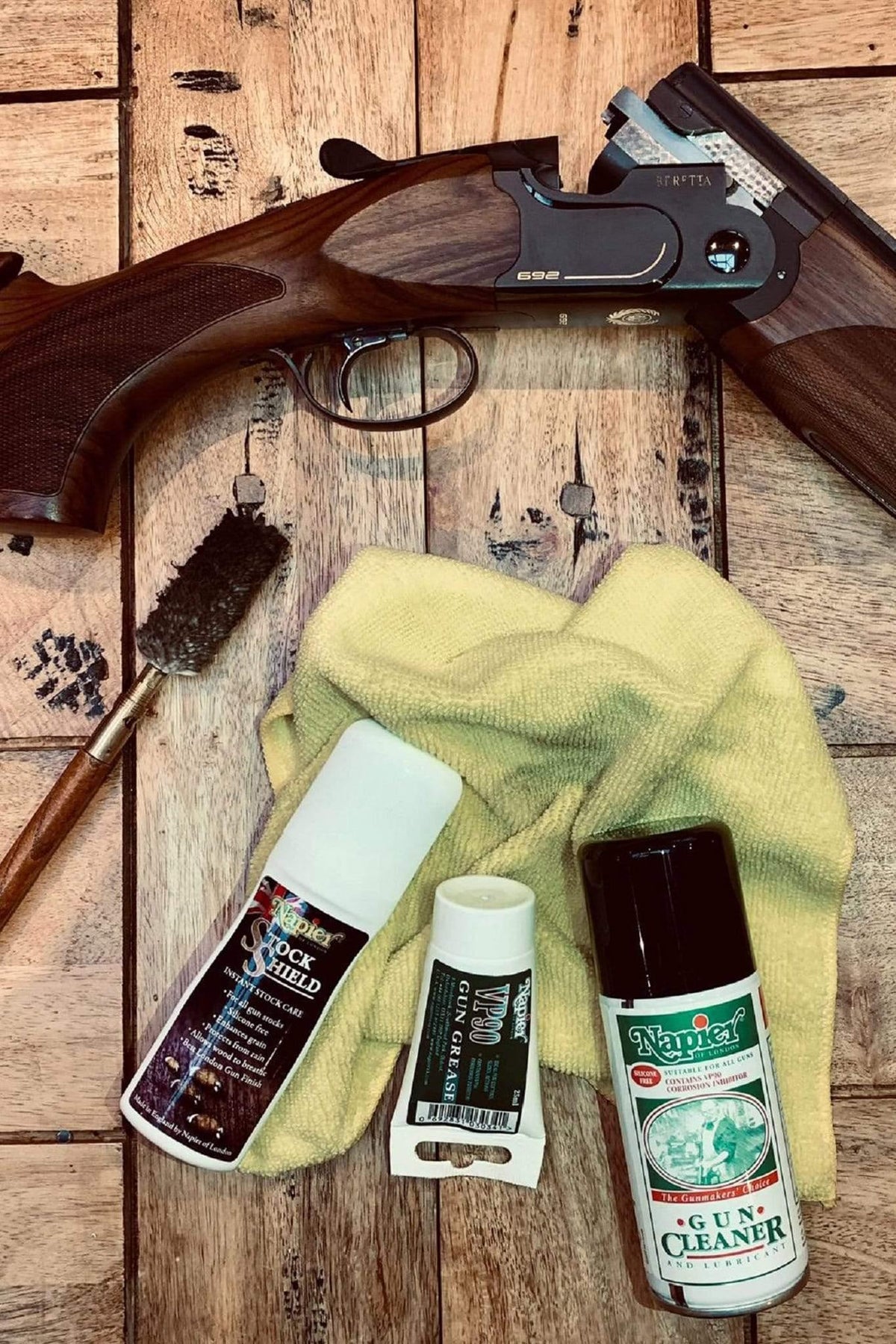 Napier of London Stock Shield – On The Peg Clothing